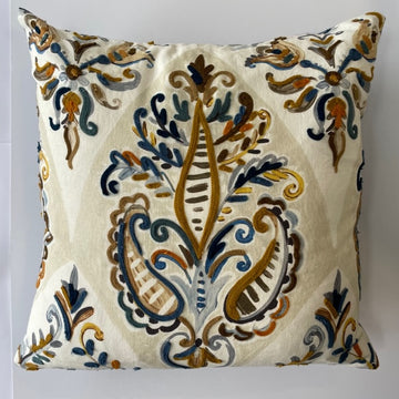 Wind Embroidered Cushion – Chrissie Moore Interiors
